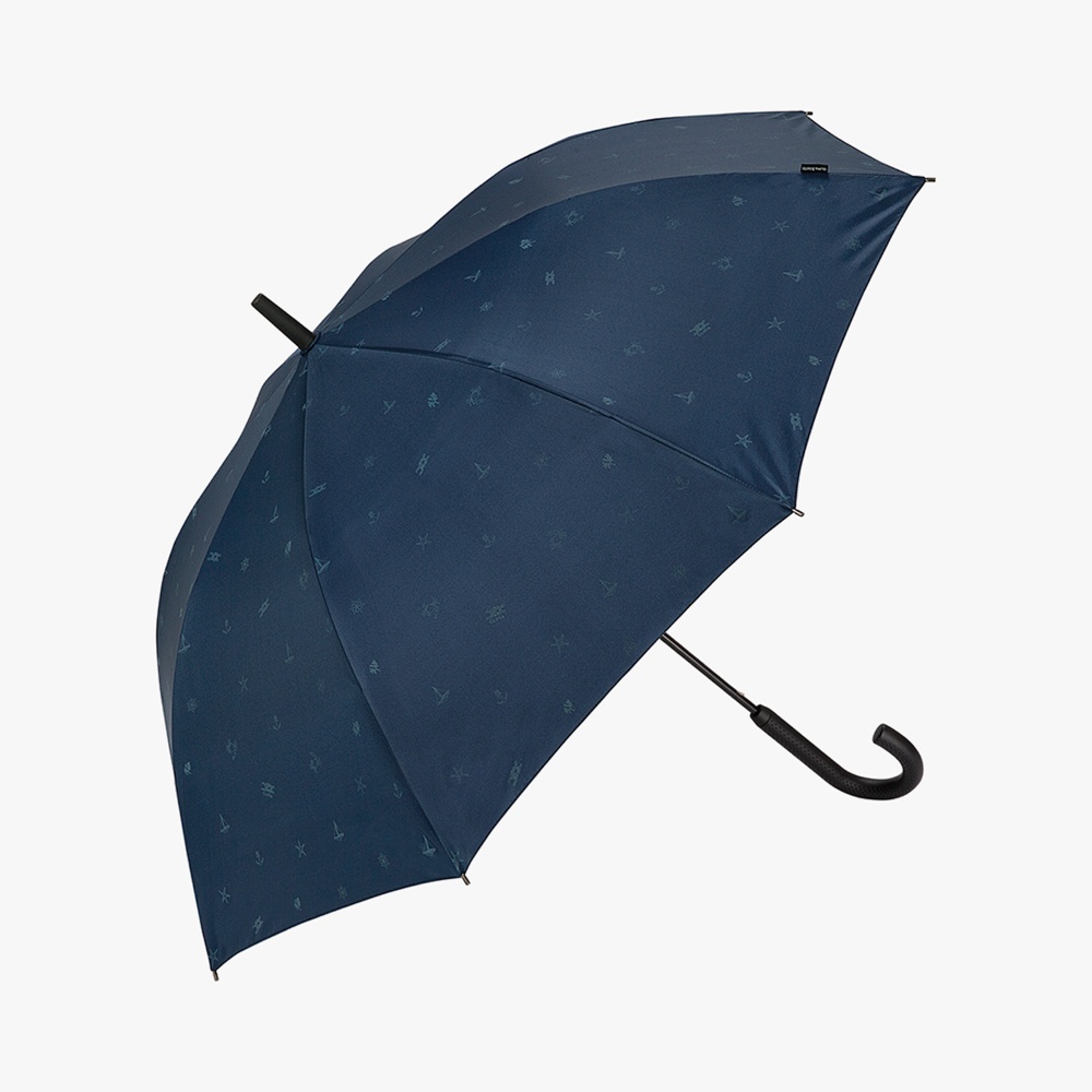 Men's Long umbrella blue Bisetti Print | CLIMA
