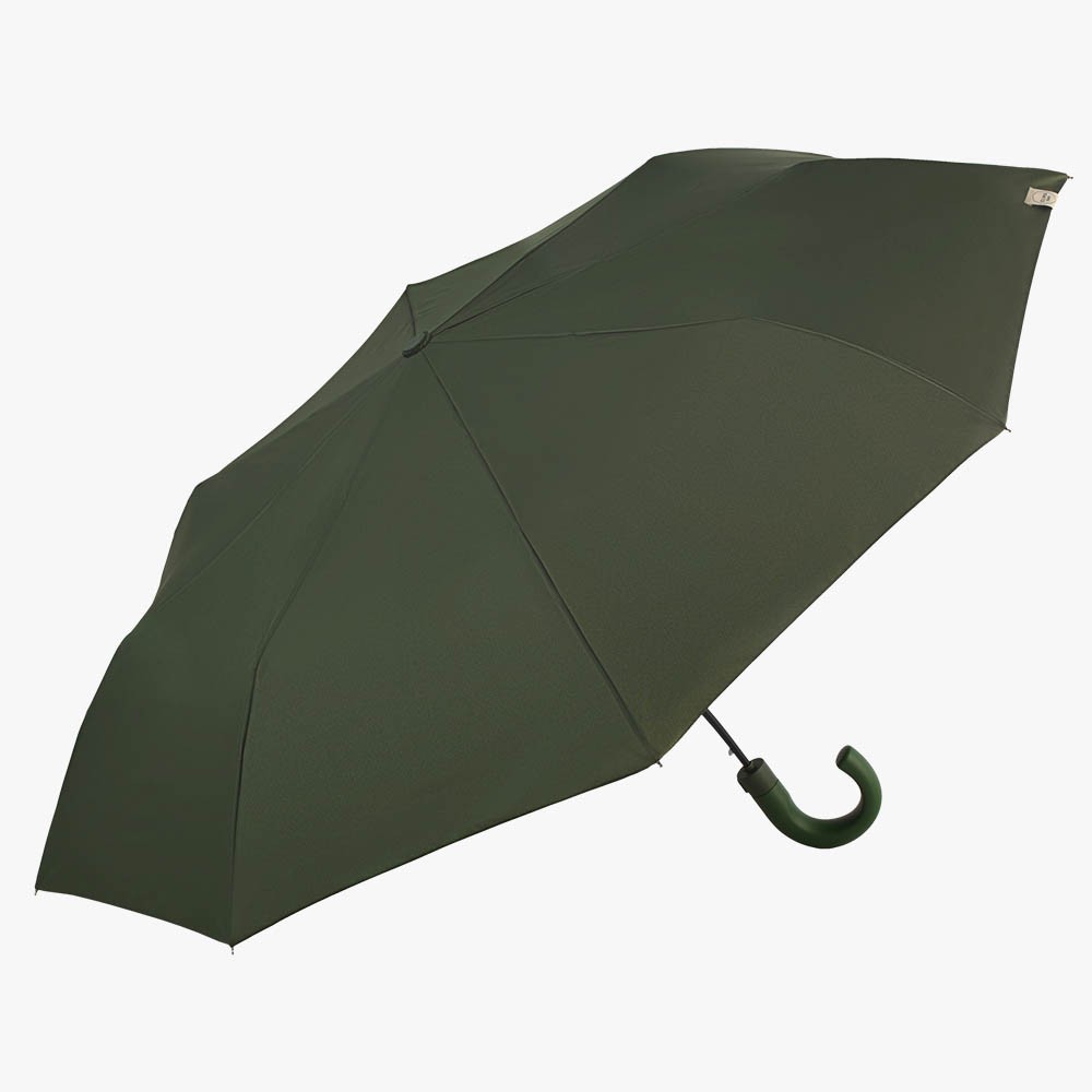Men's folding umbrella green Bisetti Color Block | CLIMA