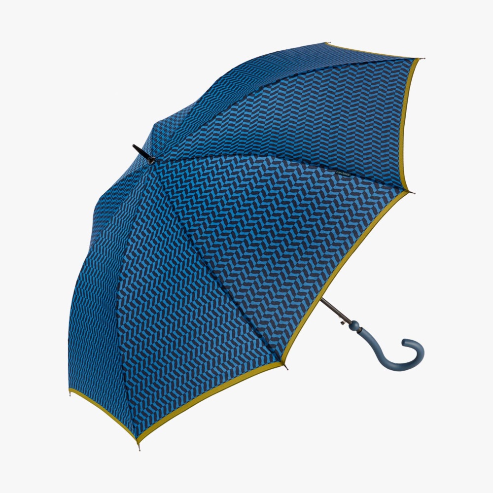Women's long umbrella blue Bisetti Nordic | CLIMA