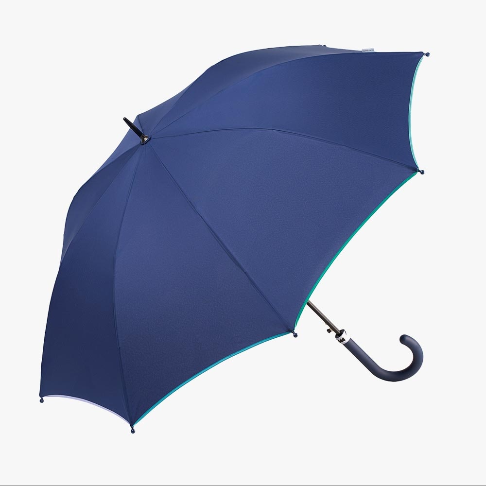 Women's long umbrella blue Bisetti Colors | CLIMA