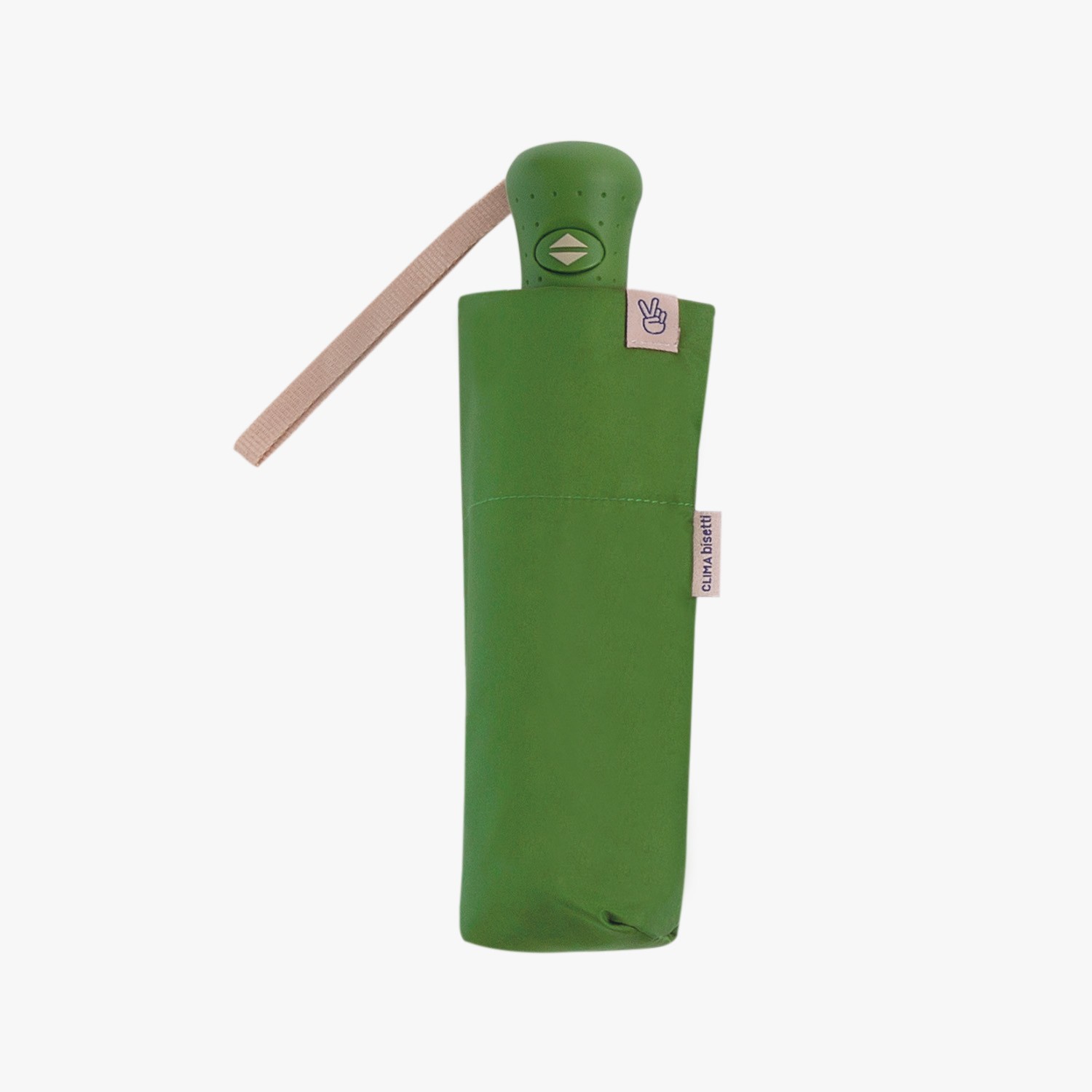 Women's folding umbrella kaki Bisetti Colors | CLIMA