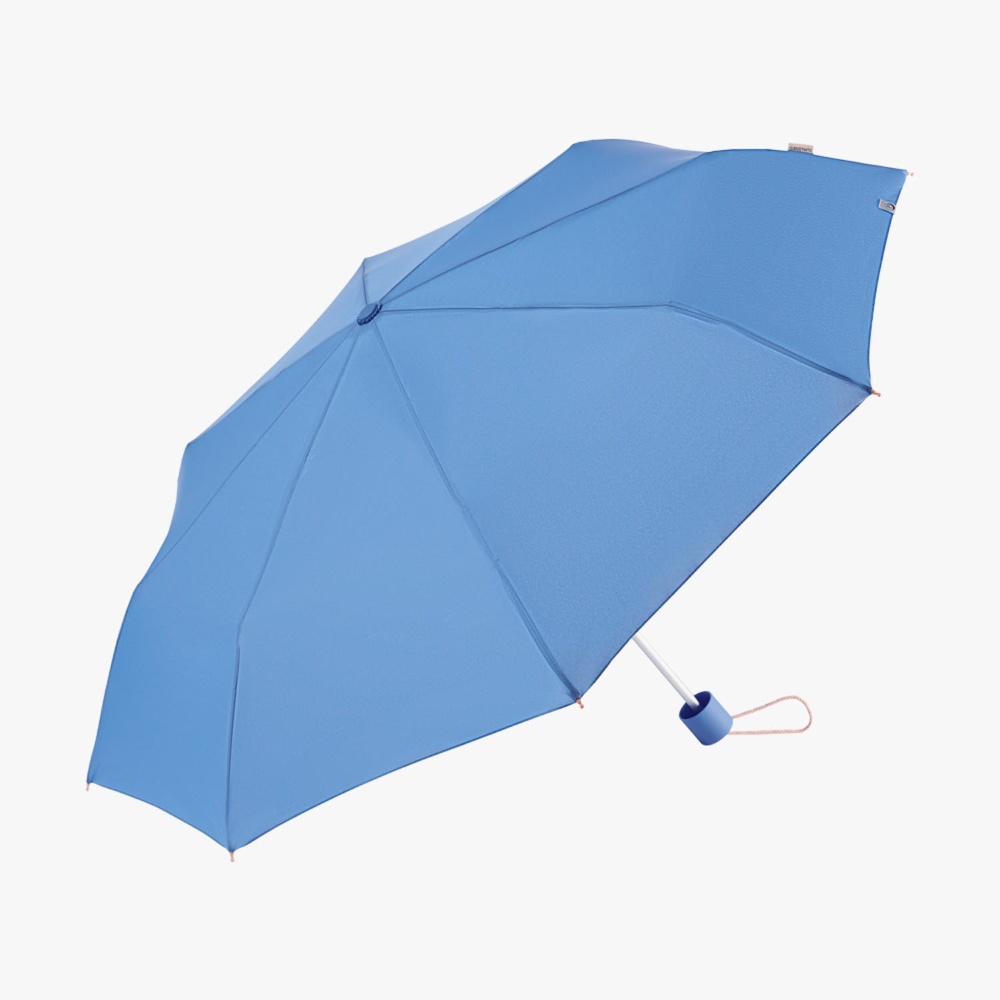 Paraguas plegable manual para mujer azul Bisetti Colorparty | CLIMA
