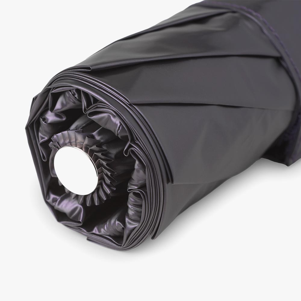 Paraguas plegable para mujer lila M&P Metallize | CLIMA